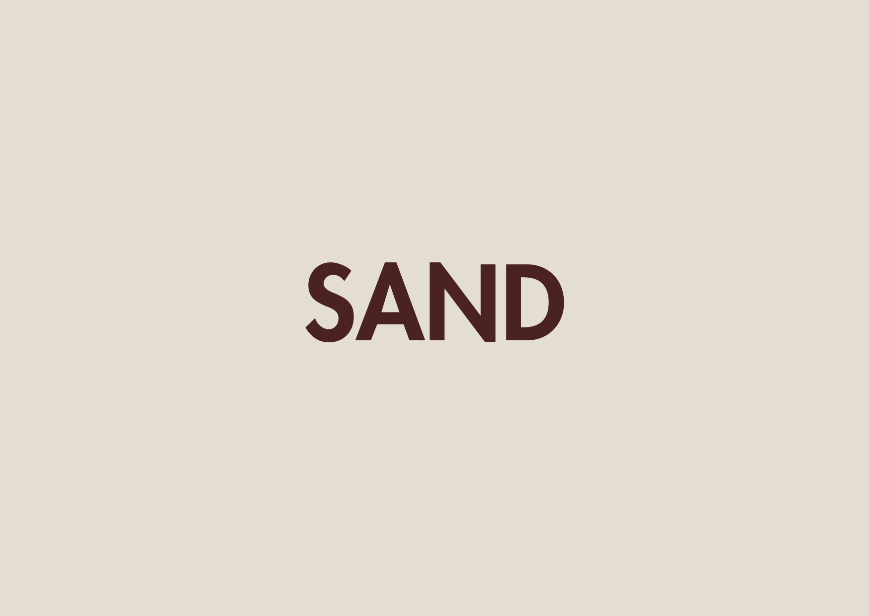 SAND – ELEMNTS